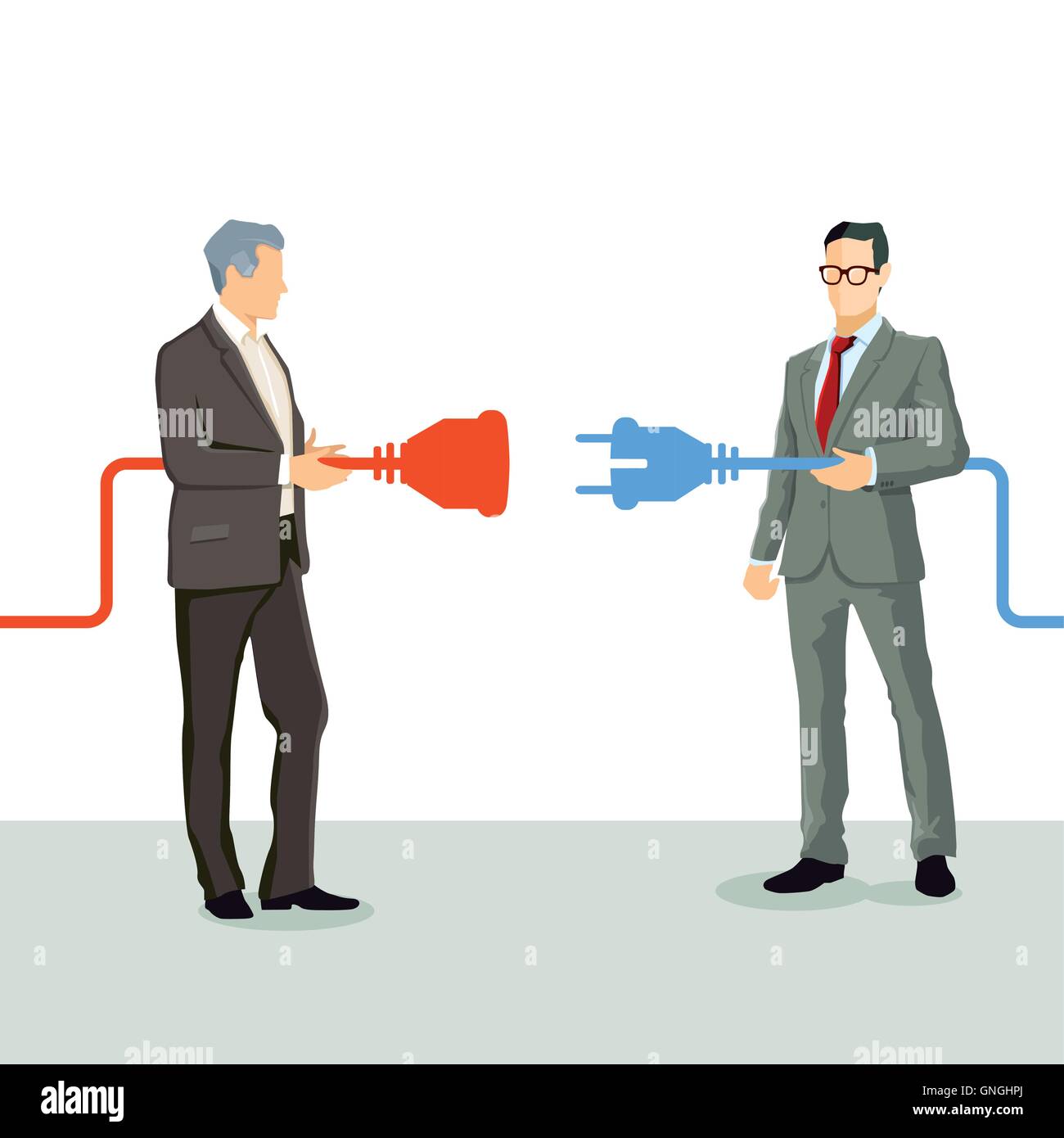 Connect Stock Vector Images - Alamy