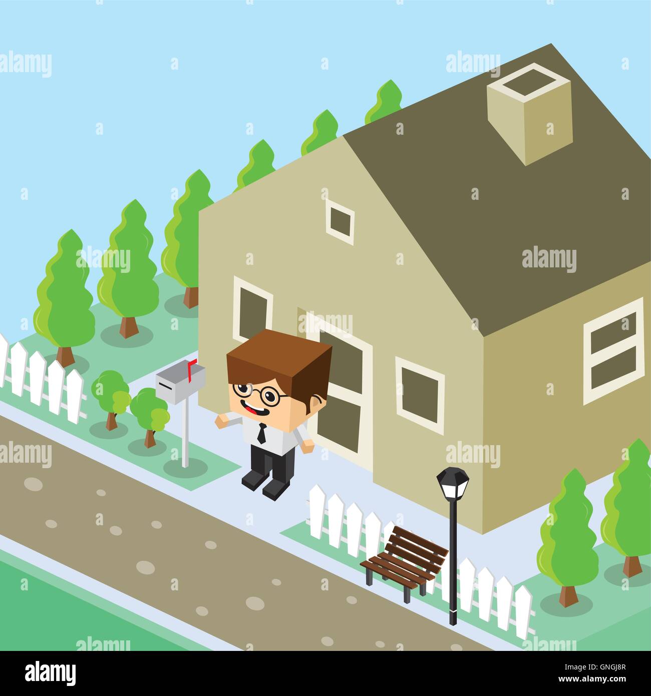 Boss lake Stock Vector Images - Alamy