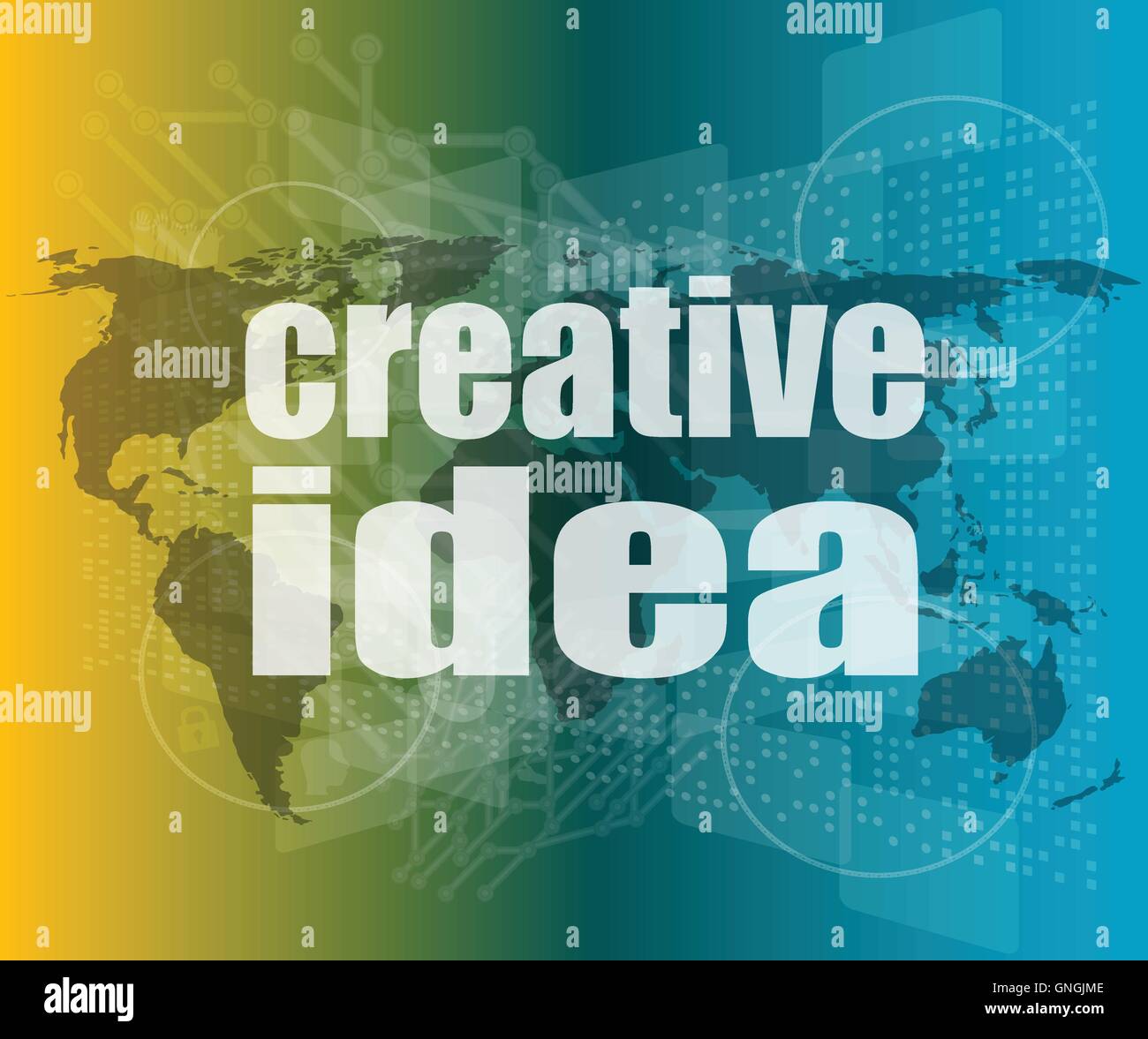 Push pictures Stock Vector Images - Alamy