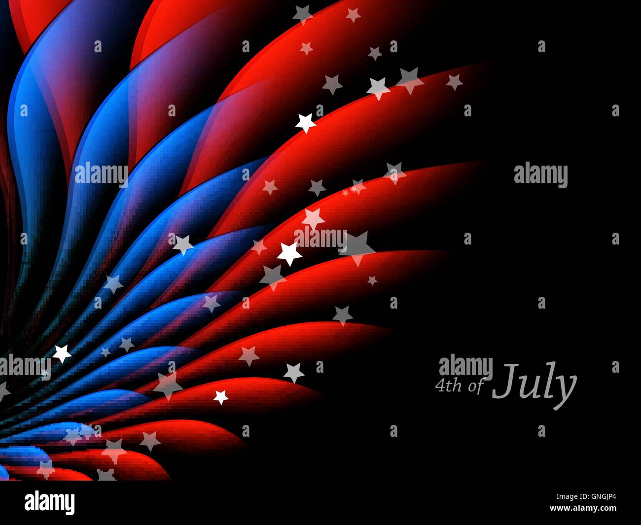 4th of July vector Stock Vector Image & Art - Alamy