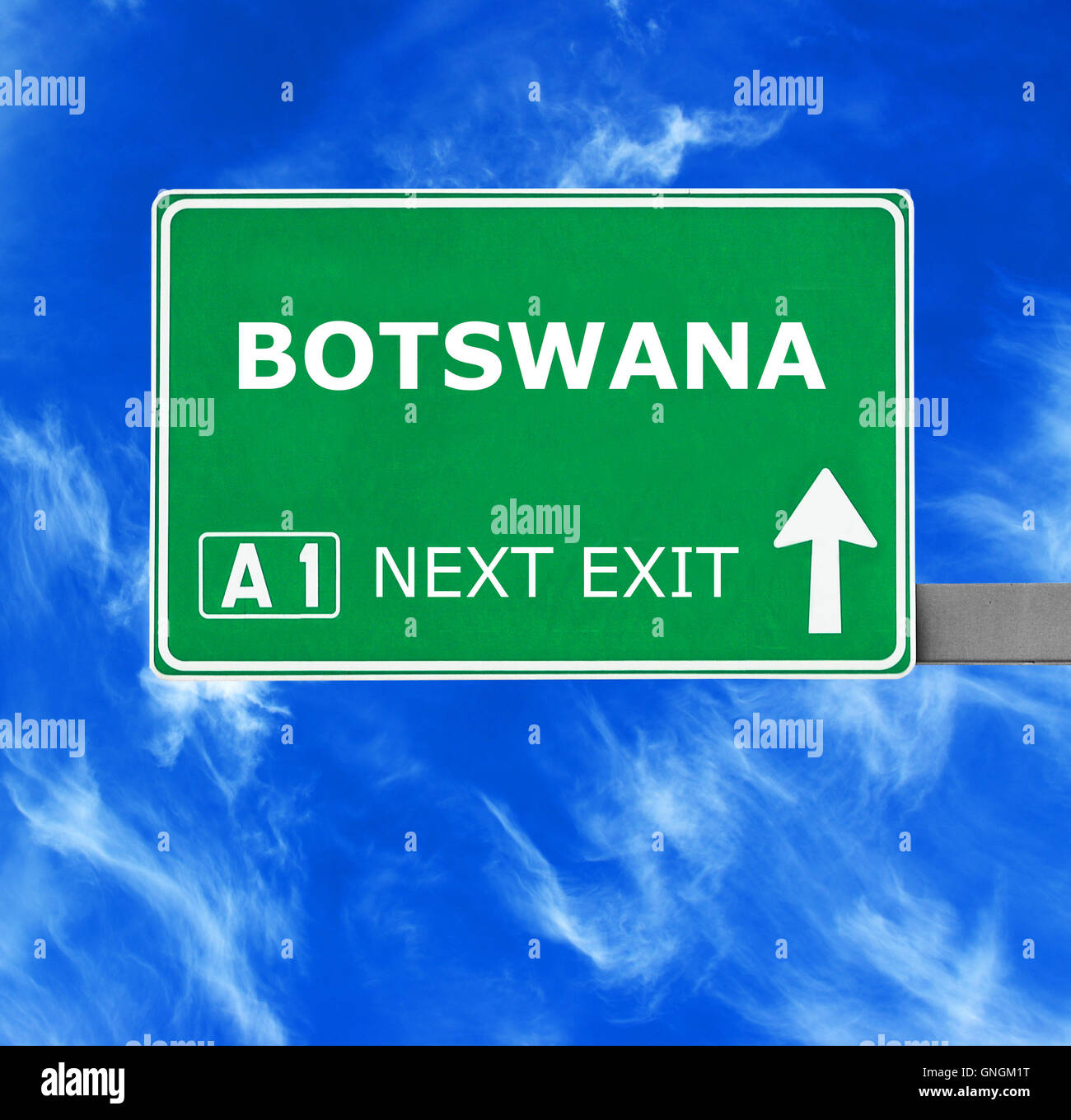 Botswana sign welcome hi-res stock photography and images - Alamy