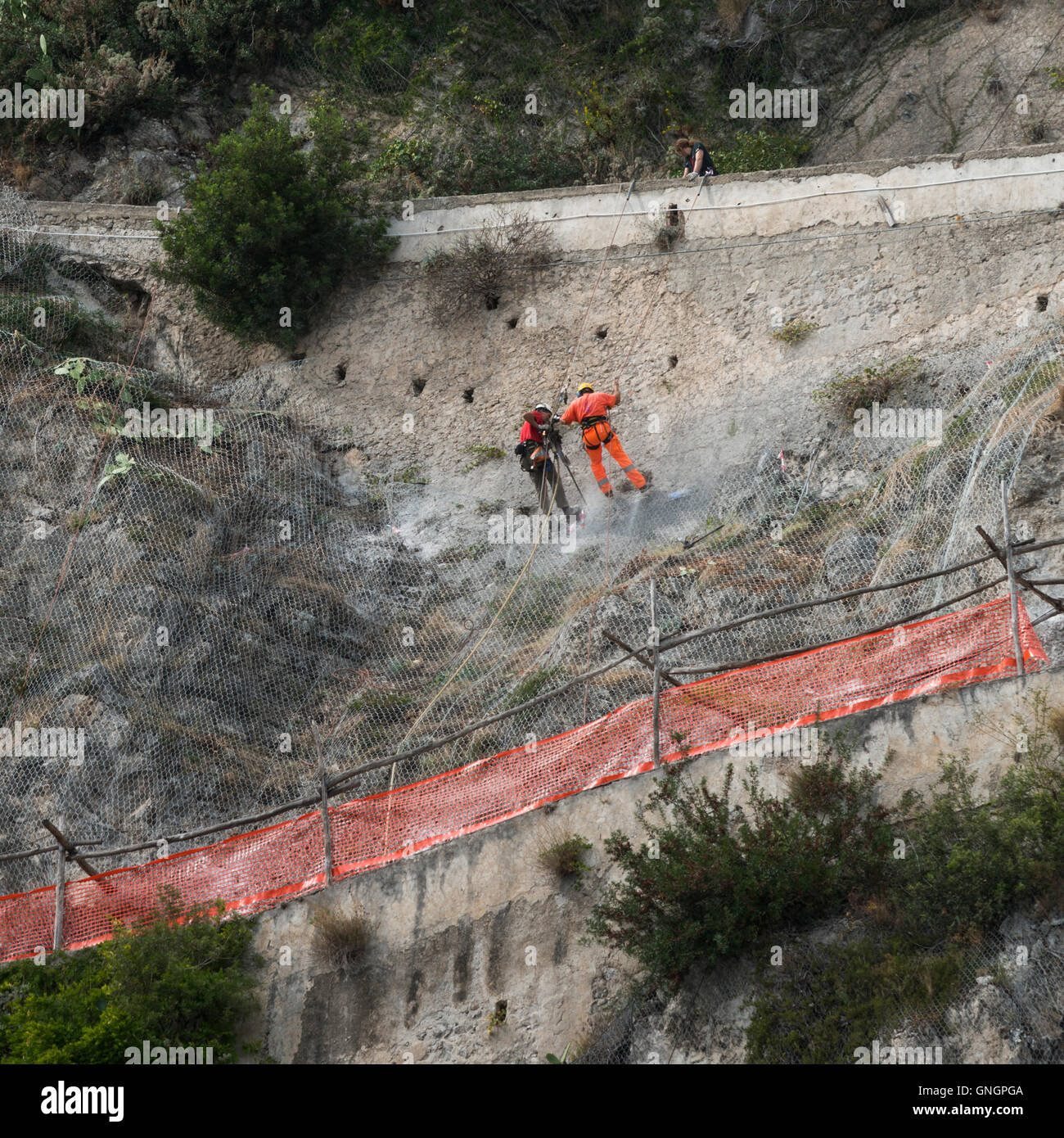 Repelling men hi-res stock photography and images - Alamy