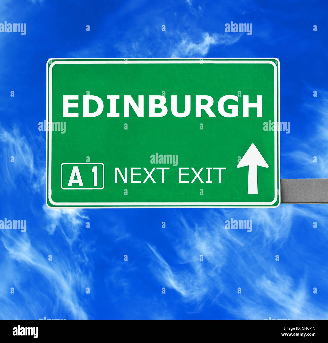 Welcome to edinburgh sign hi-res stock photography and images - Alamy