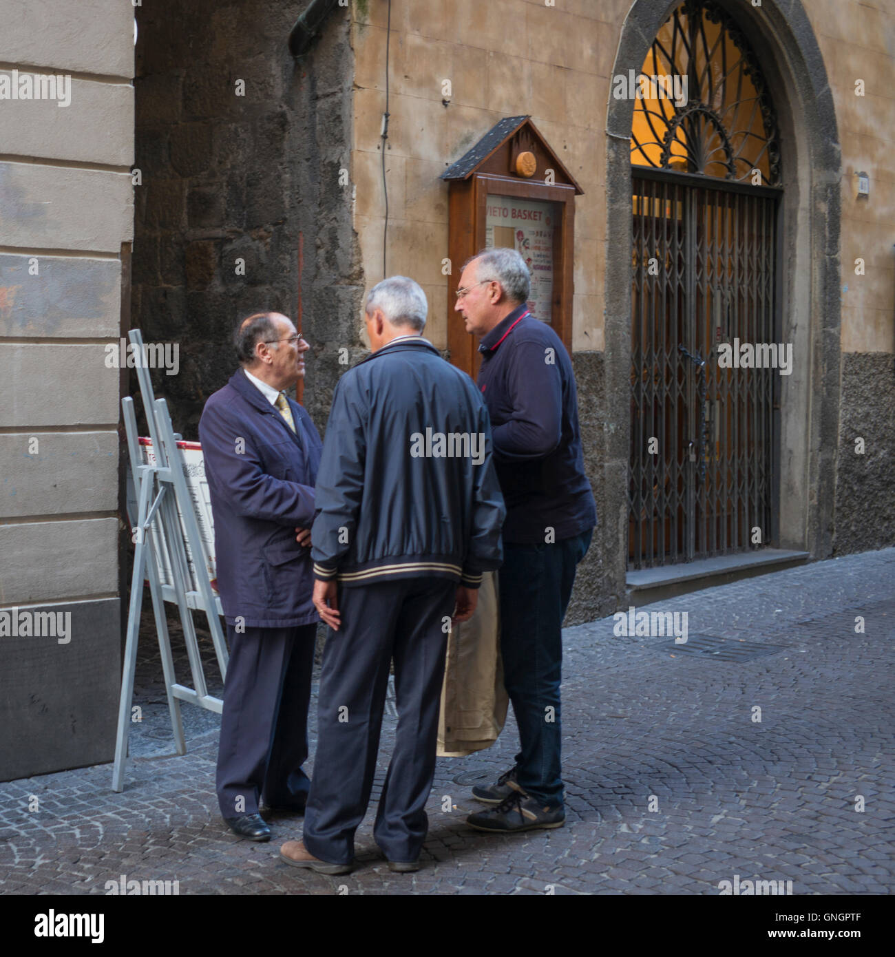 Three senior men hi-res stock photography and images - Alamy