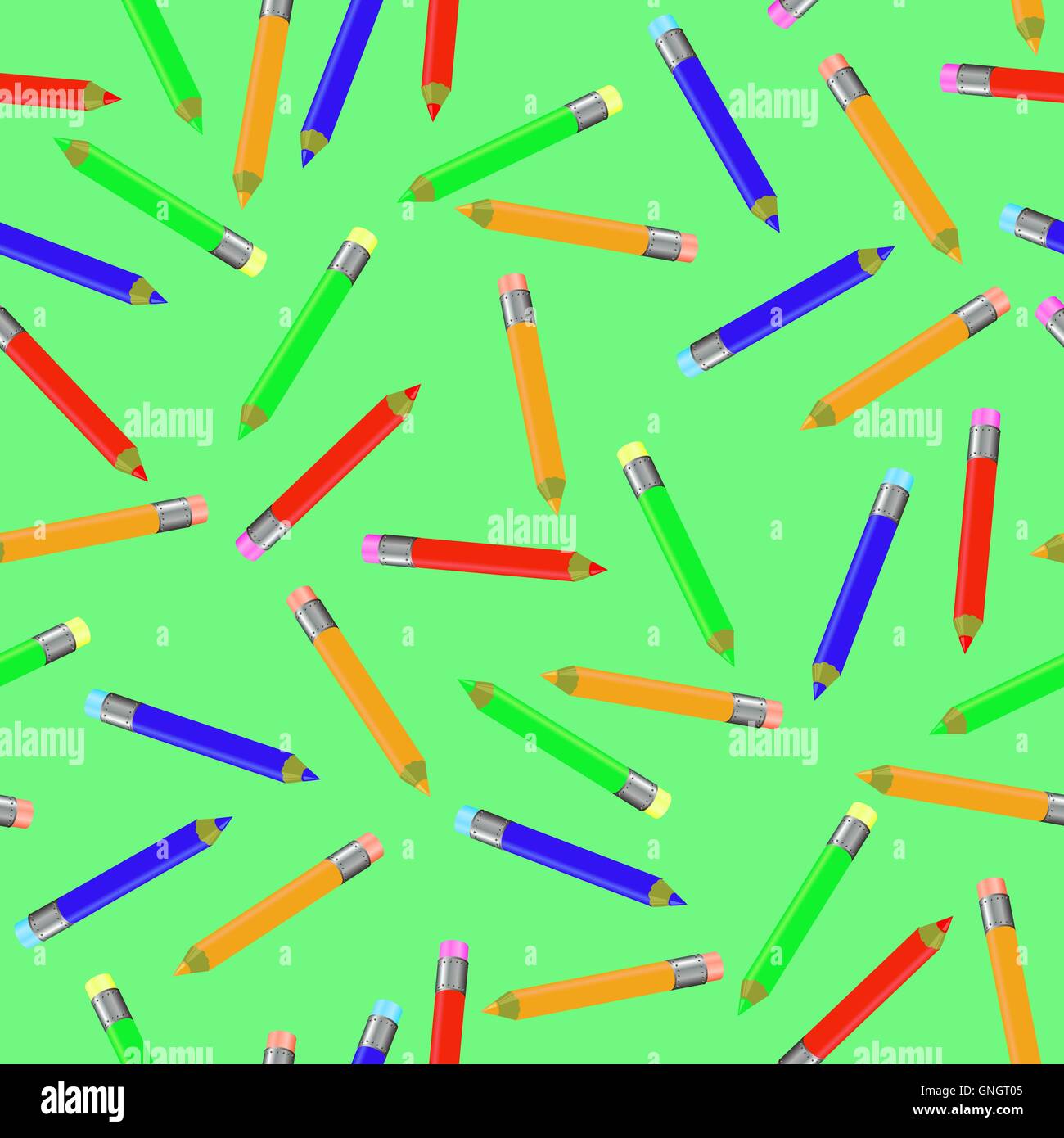 Red color crayon pattern Stock Vector Images - Alamy