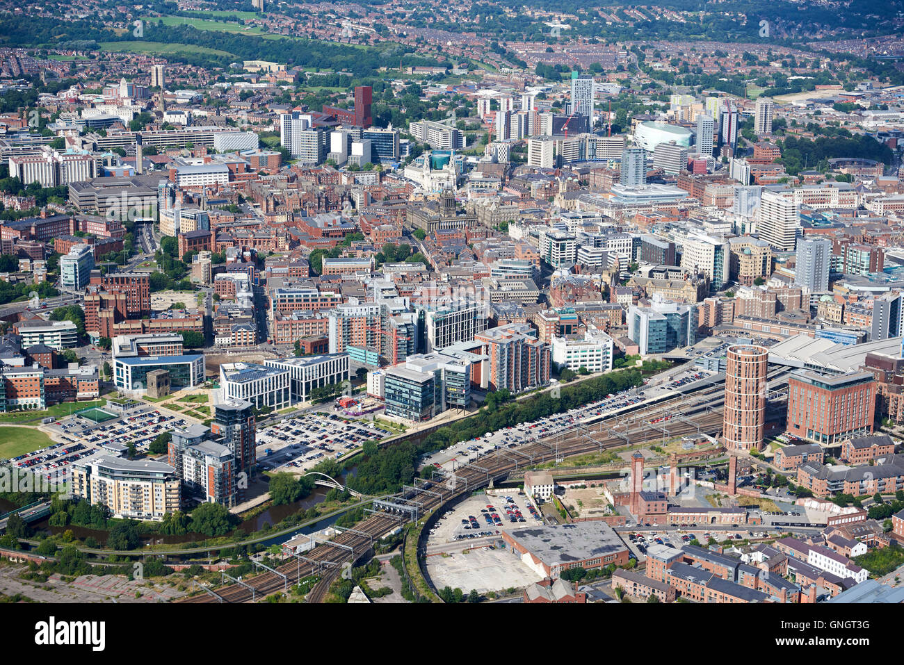 Leeds city centre hi-res stock photography and images - Alamy