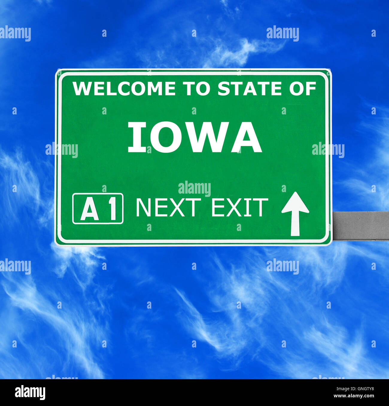 Welcome to iowa sign hi-res stock photography and images - Alamy