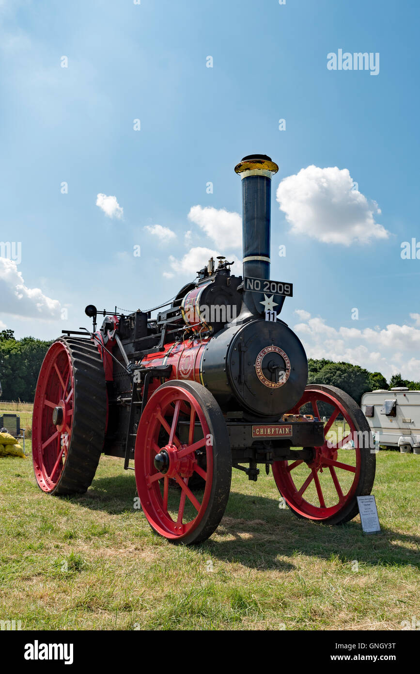 Vintage 1903 Ramsomes Sims & Jefferies 7NHP traction engine Chieftain ...
