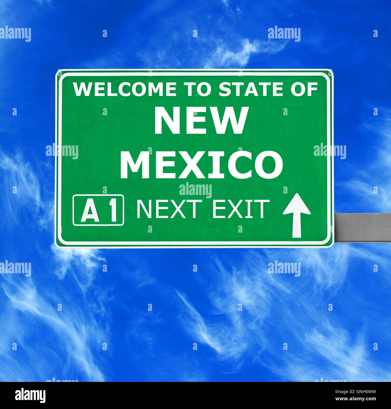 New mexico road sign hi-res stock photography and images - Alamy