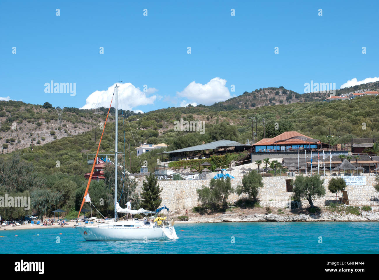 Flotilla sailing greece hi-res stock photography and images - Alamy