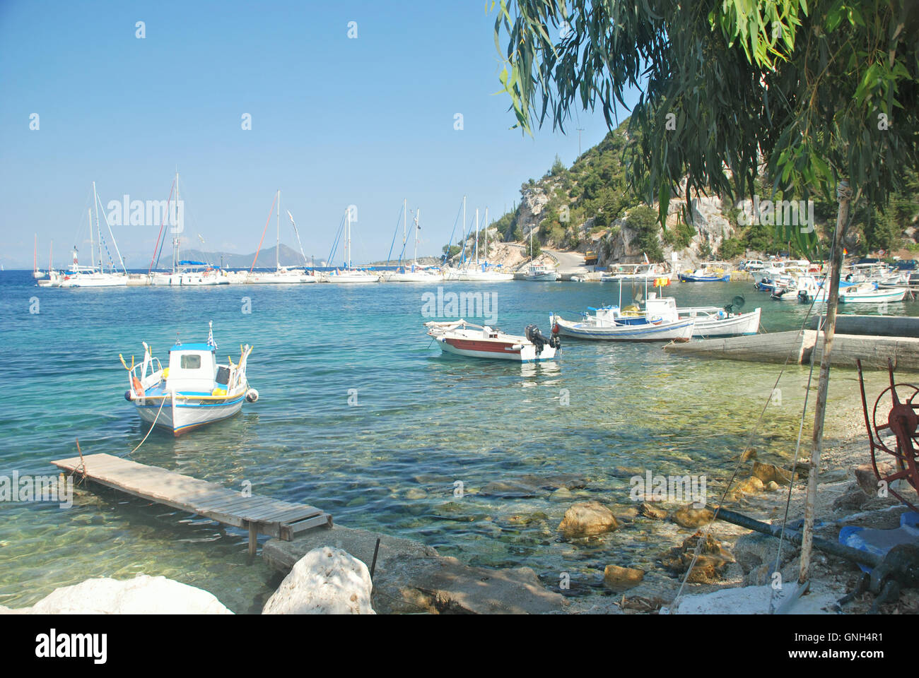 Flotilla sailing greece hi-res stock photography and images - Alamy