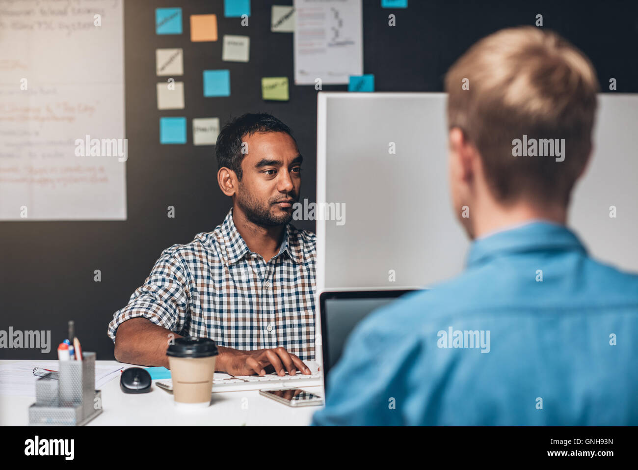 Focused on creating the perfect project Stock Photo - Alamy