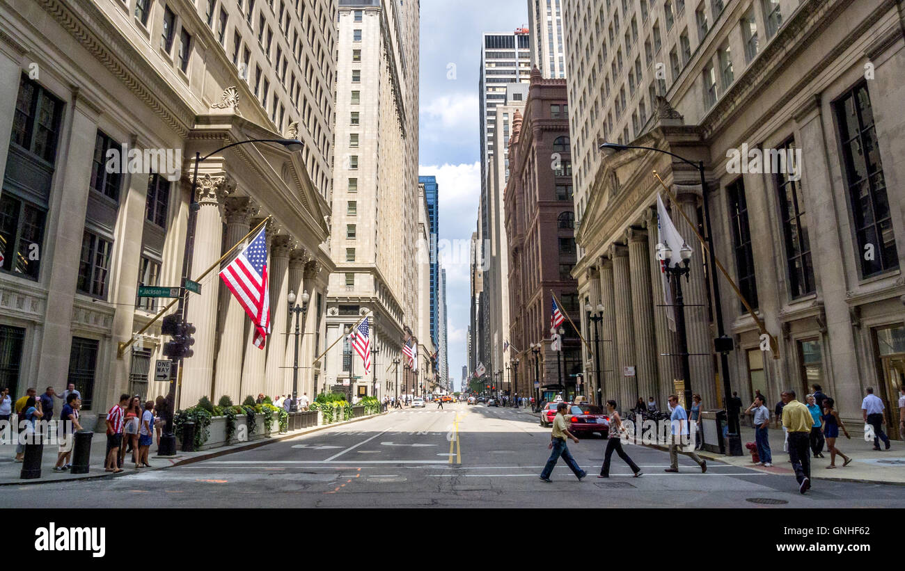 Chicago office workers hi-res stock photography and images - Alamy