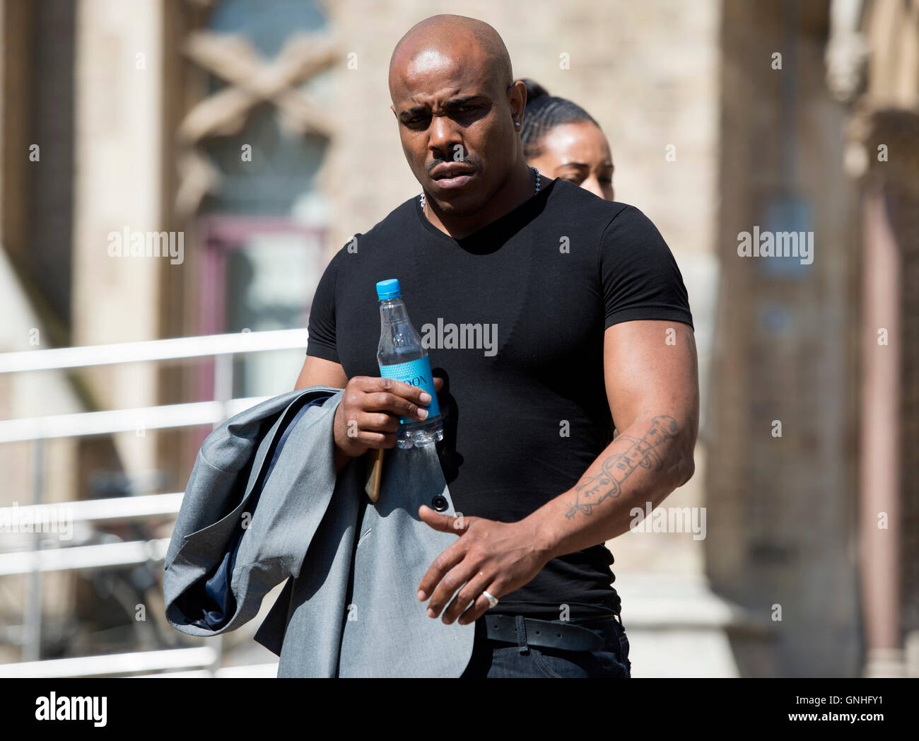 Rapper mike glc appears wood green crown court hi-res stock photography ...