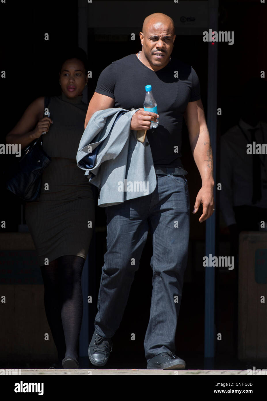 Michael Coombs, also known as rapper Mike GLC appears at Wood Green ...
