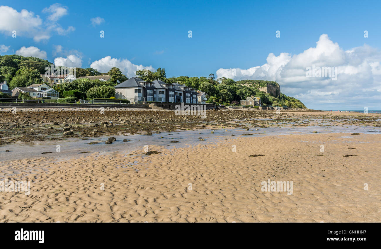 A view of Red Wharf Bay on Anglesey Stock Photo - Alamy