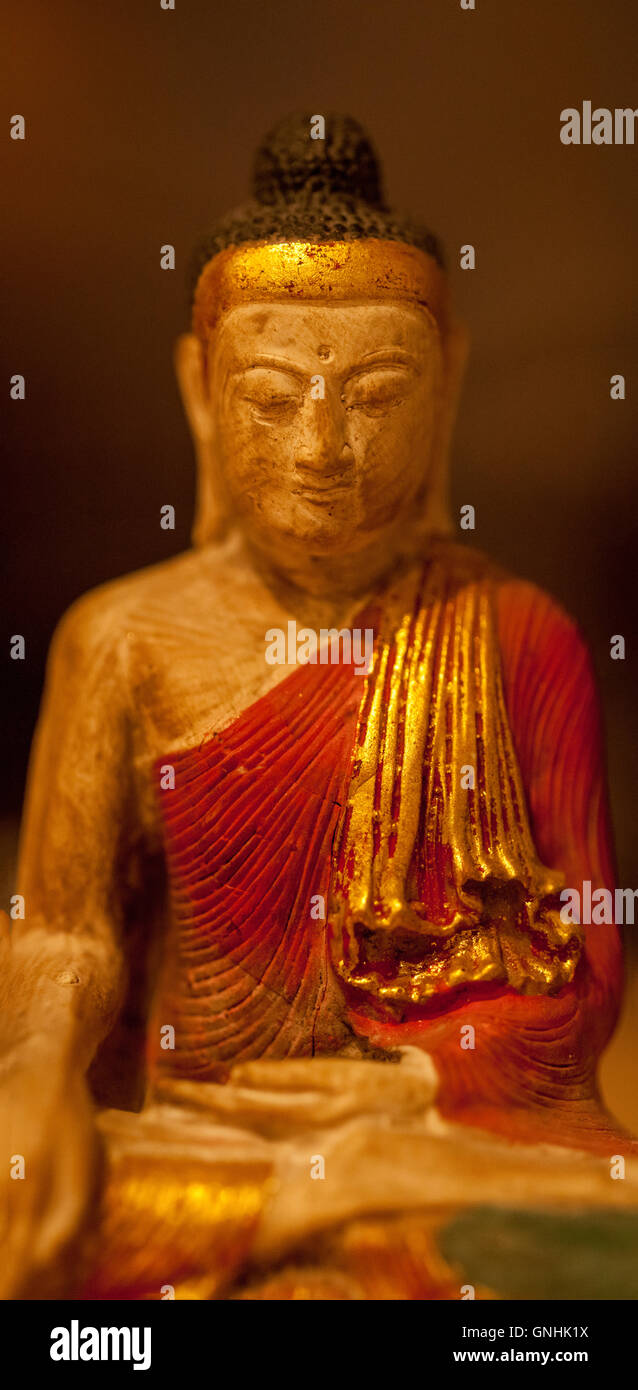 A Buddha statue in England Stock Photo - Alamy