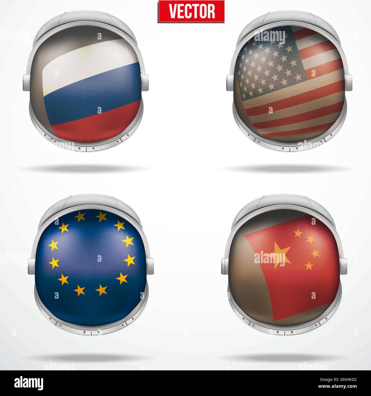 Astronaut Usa Symbols
