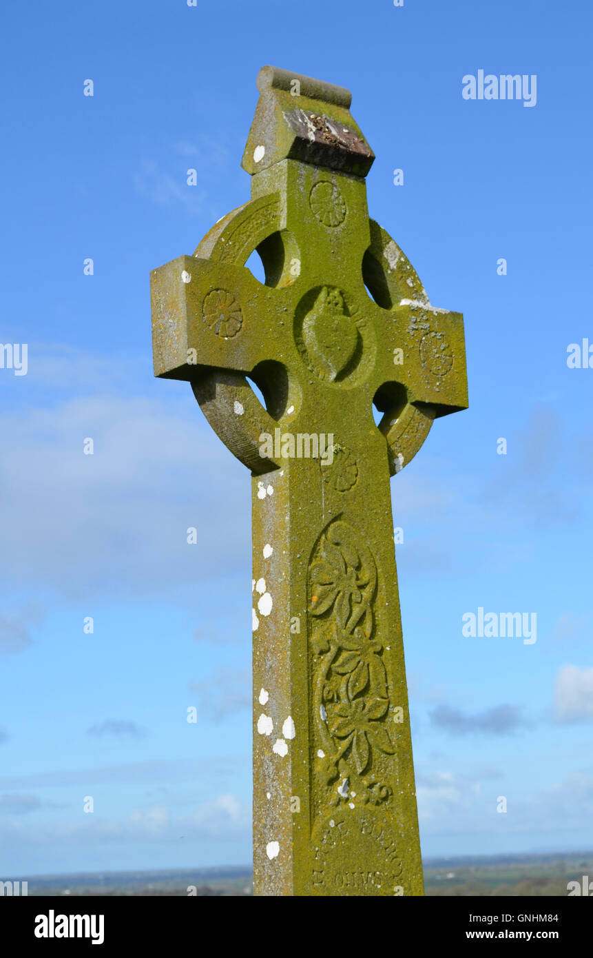 Celtic Christian Cross Stone Stock Photos & Celtic Christian Cross ...
