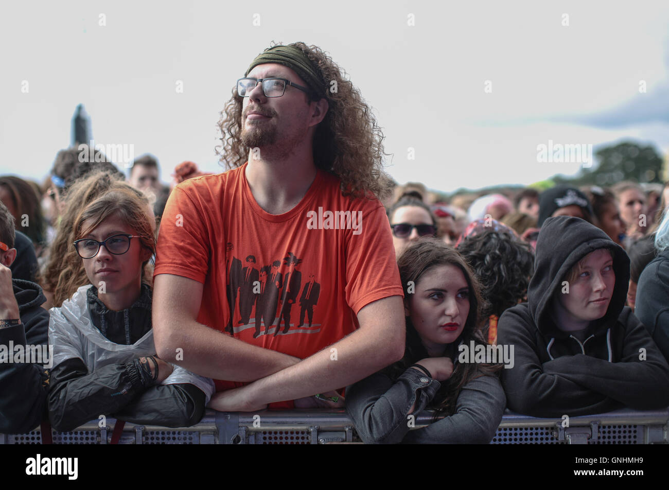 General views on day 3 of the 2016 Reading Festival. Picture date ...