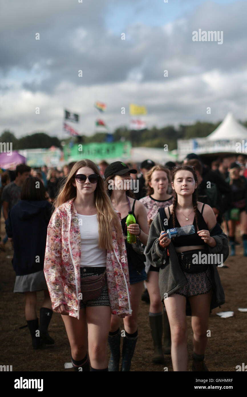 General views on day 3 of the 2016 Reading Festival. Picture date ...