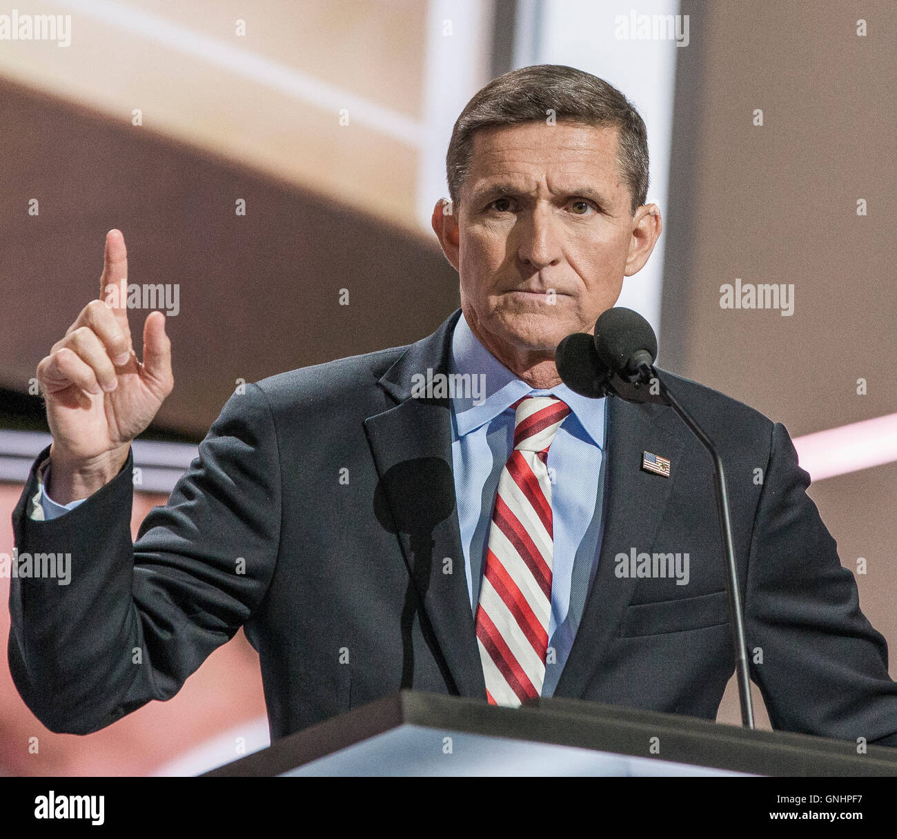 General flynn speech hi-res stock photography and images - Alamy