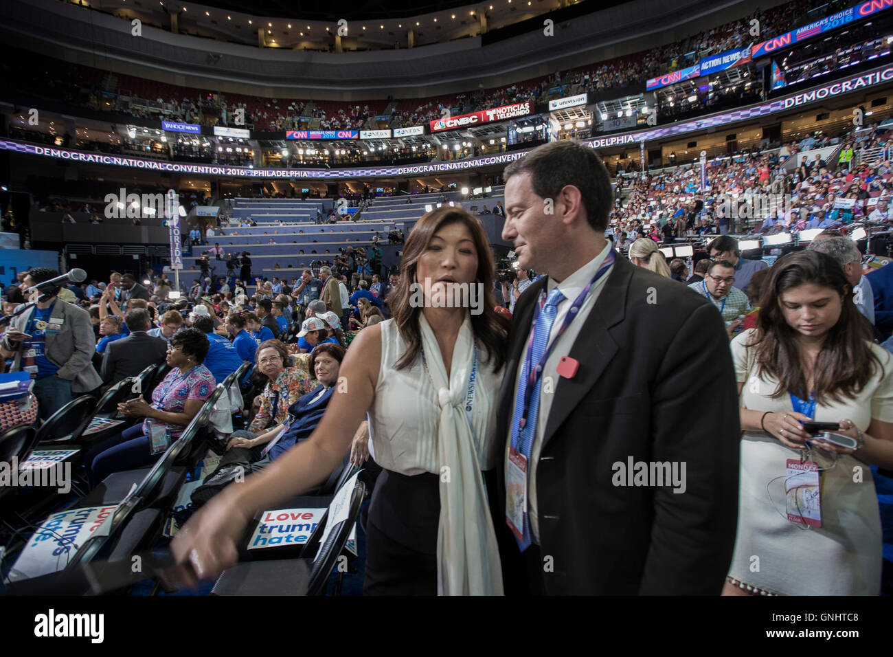 Philadelphia, Pennsylvania, USA, 25th July, 2016 JuJu Chang of ABC and ...