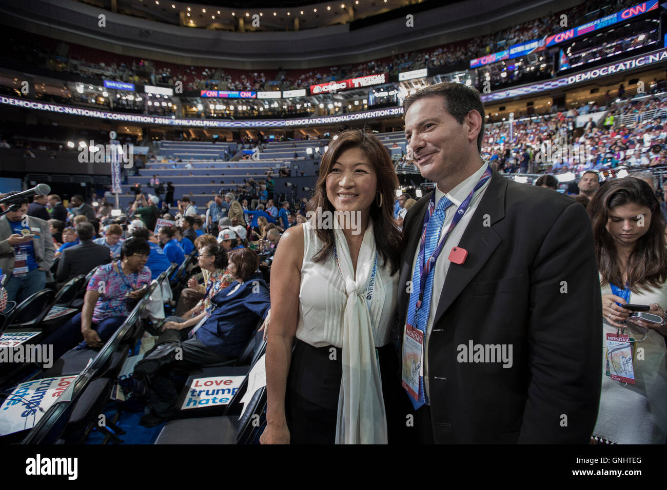Philadelphia, Pennsylvania, USA, 25th July, 2016 JuJu Chang of ABC and ...