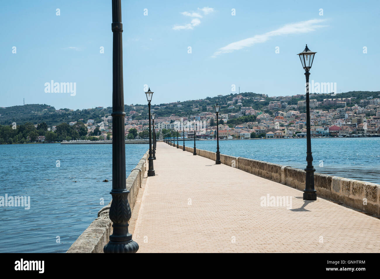Drapano bridge argostoli kefalonia hi-res stock photography and images ...