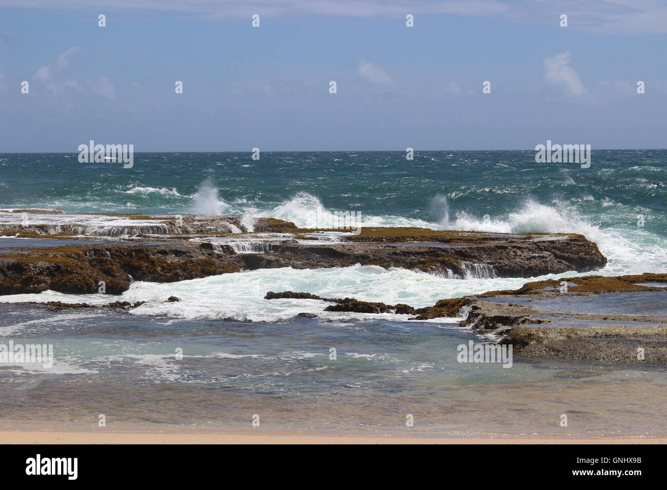 Little Bay in Barbados, Caribbean Stock Photo - Alamy