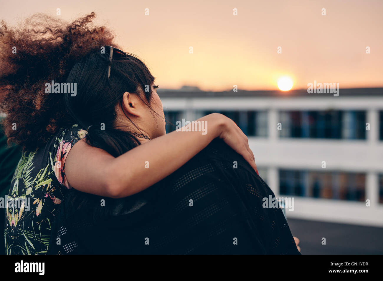 Rooftop life hi-res stock photography and images - Alamy