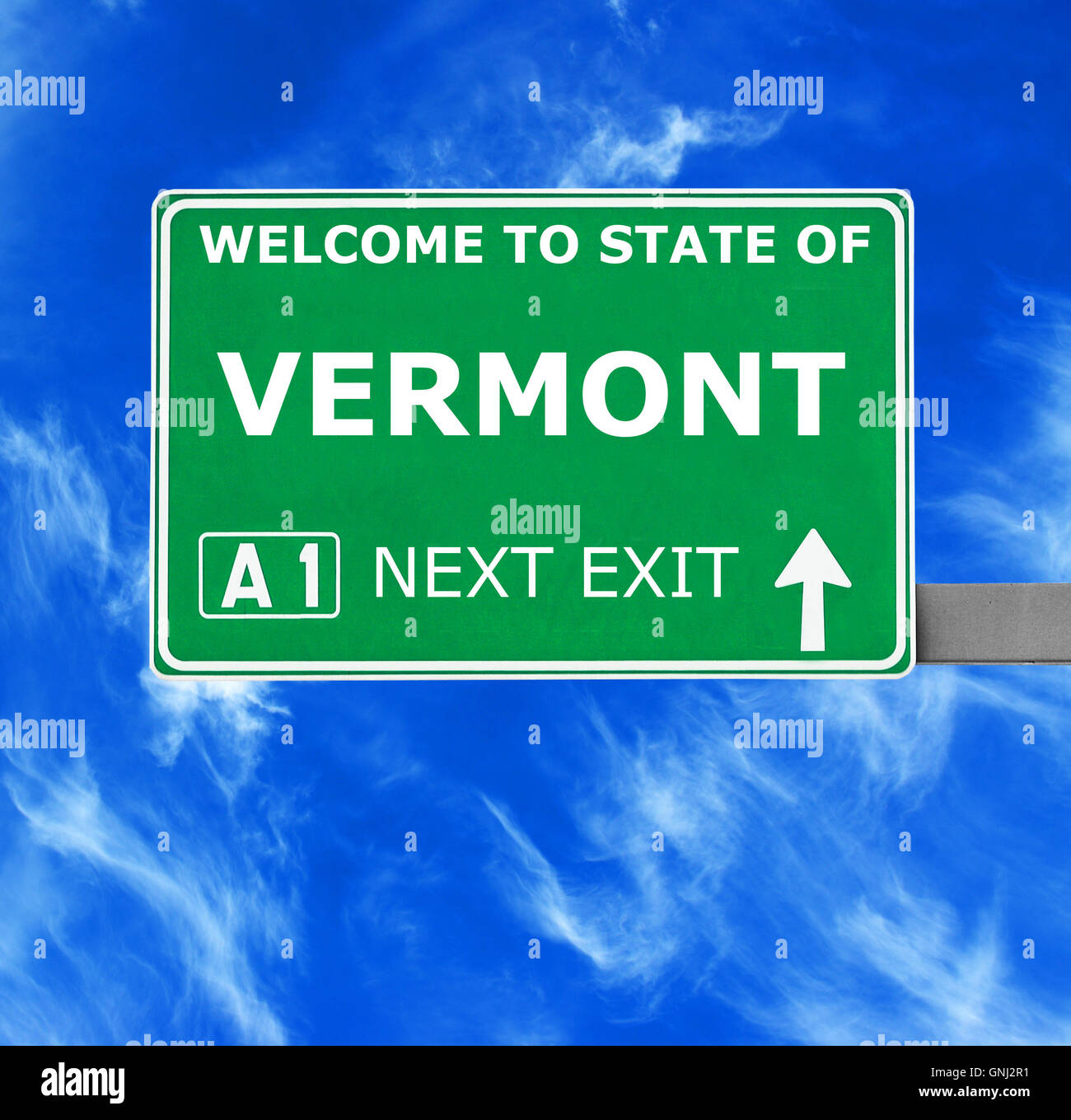 Welcome vermont sign hi-res stock photography and images - Alamy