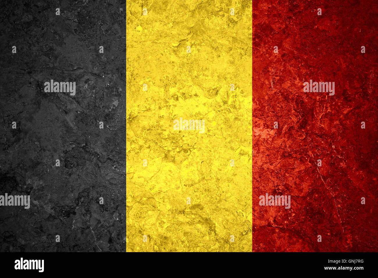 flag of Belgium or Belgian banner on vintage background Stock Photo - Alamy