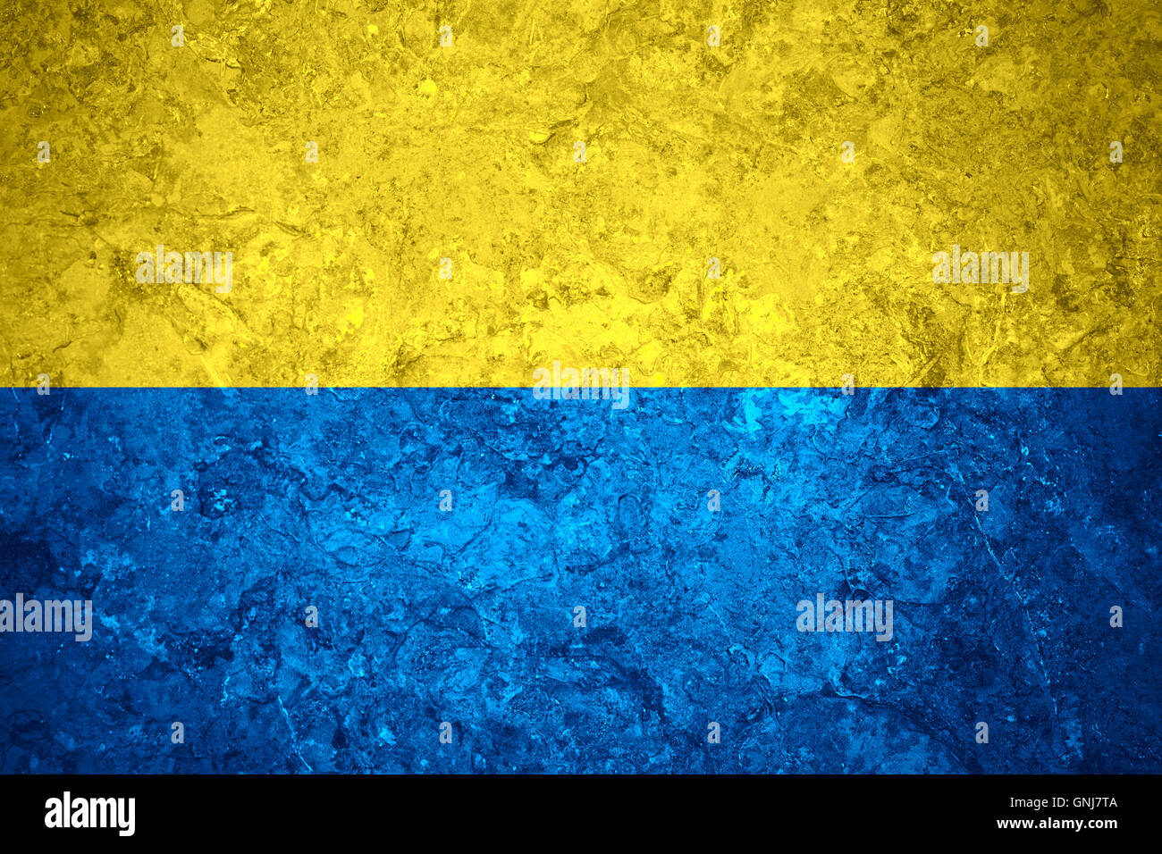 flag of Ukraine or Ukrainian banner on vintage background Stock Photo ...