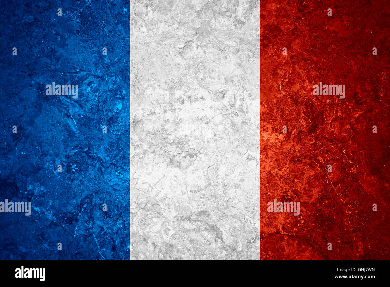 Vintage french flag hi-res stock photography and images - Alamy