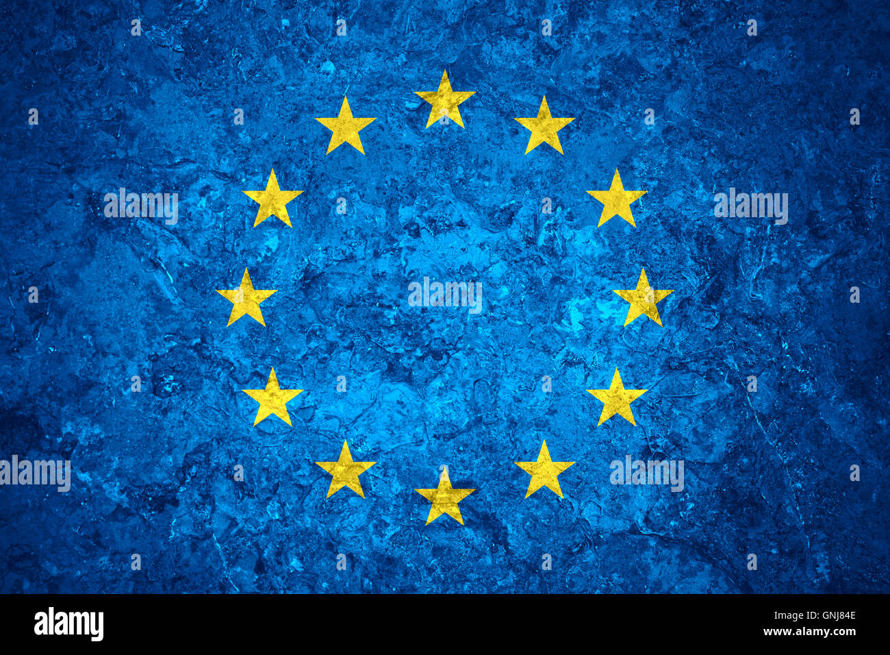 Flag of europe hi-res stock photography and images - Alamy