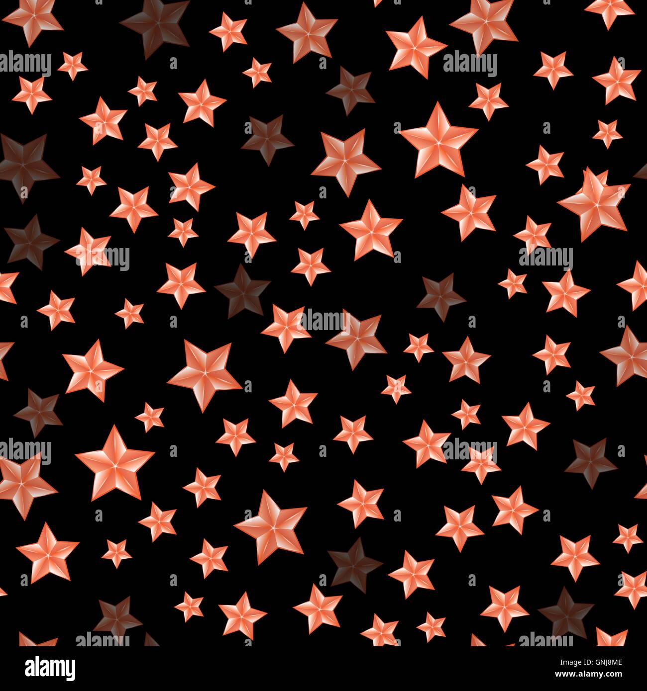 Set of Red Stars. Seamless Starry Pattern Stock Vector Image & Art - Alamy