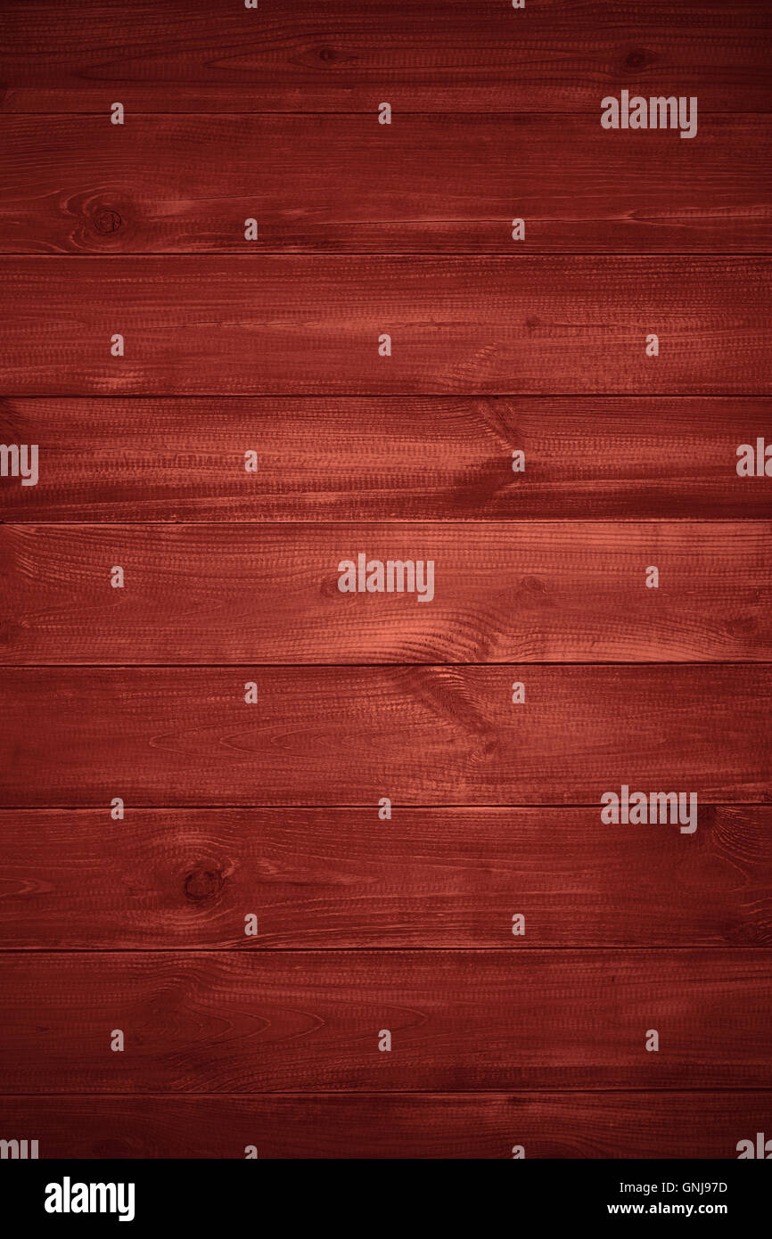 red planks background or wooden rustic texture Stock Photo - Alamy
