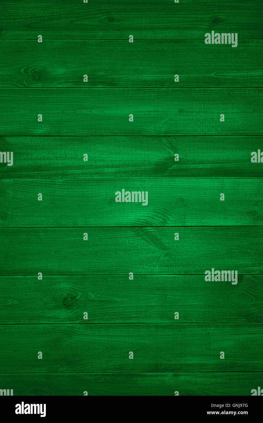 green planks background or wooden rustic texture Stock Photo - Alamy