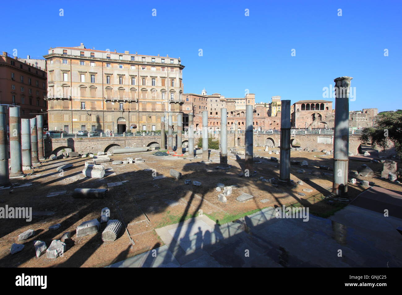 Roman ruins, Rome, Italy Stock Photo - Alamy