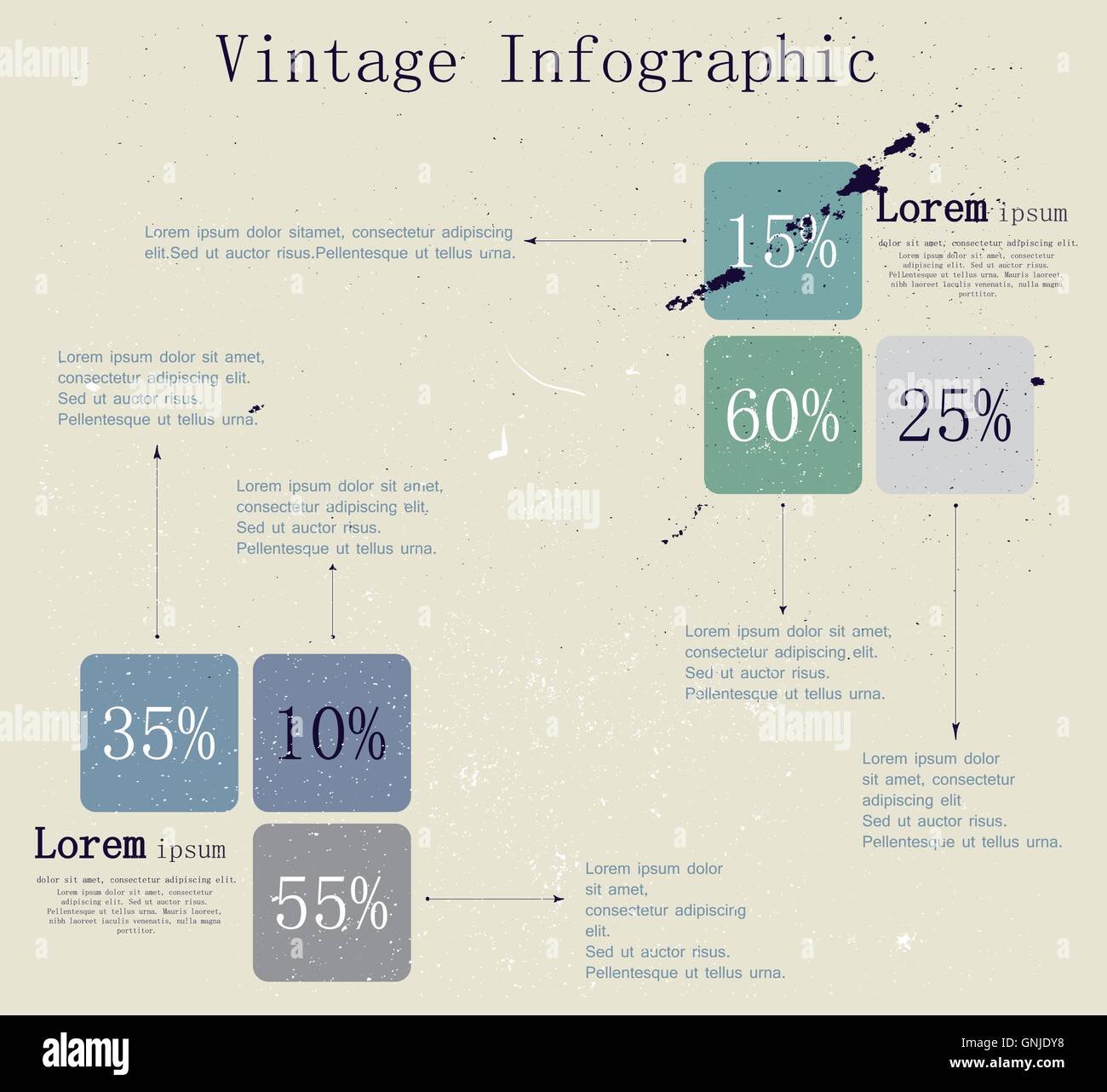Retro vector infographic Stock Vector Image & Art - Alamy