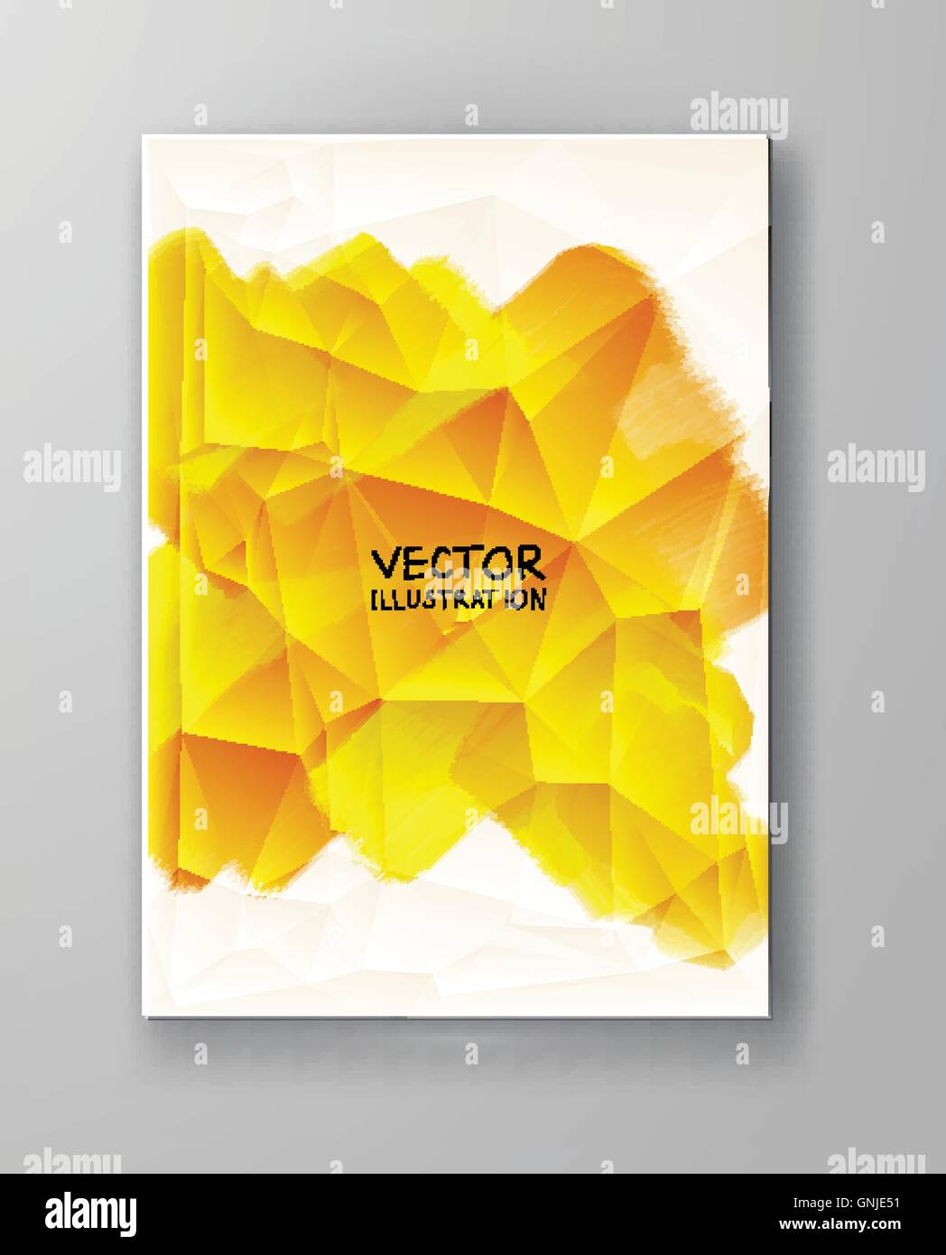 abstract background yellow color Stock Vector Image & Art - Alamy