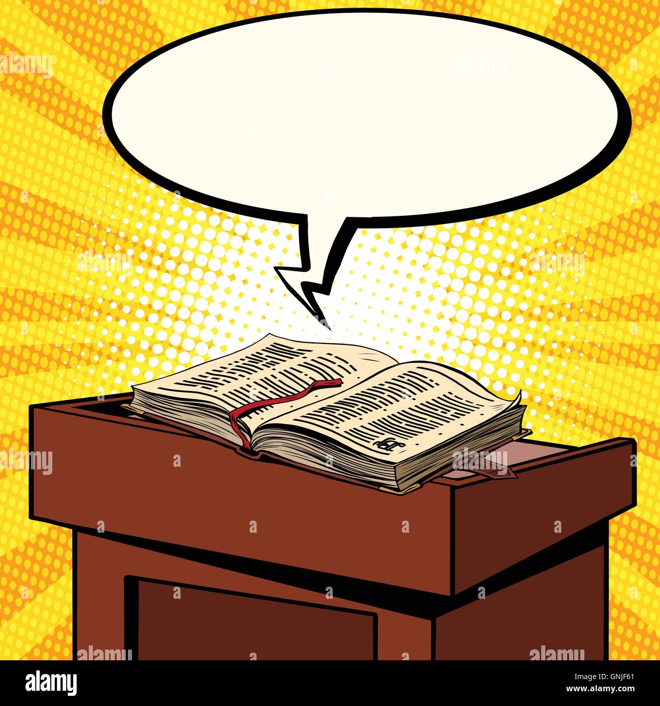 Old magic book on Stock Vector Images - Alamy