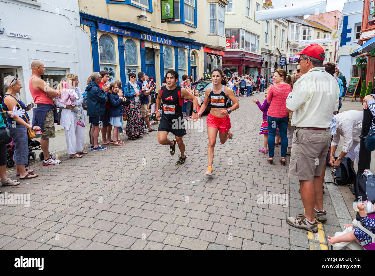 Tenby Long Course July 2014 Stock Photo - Alamy