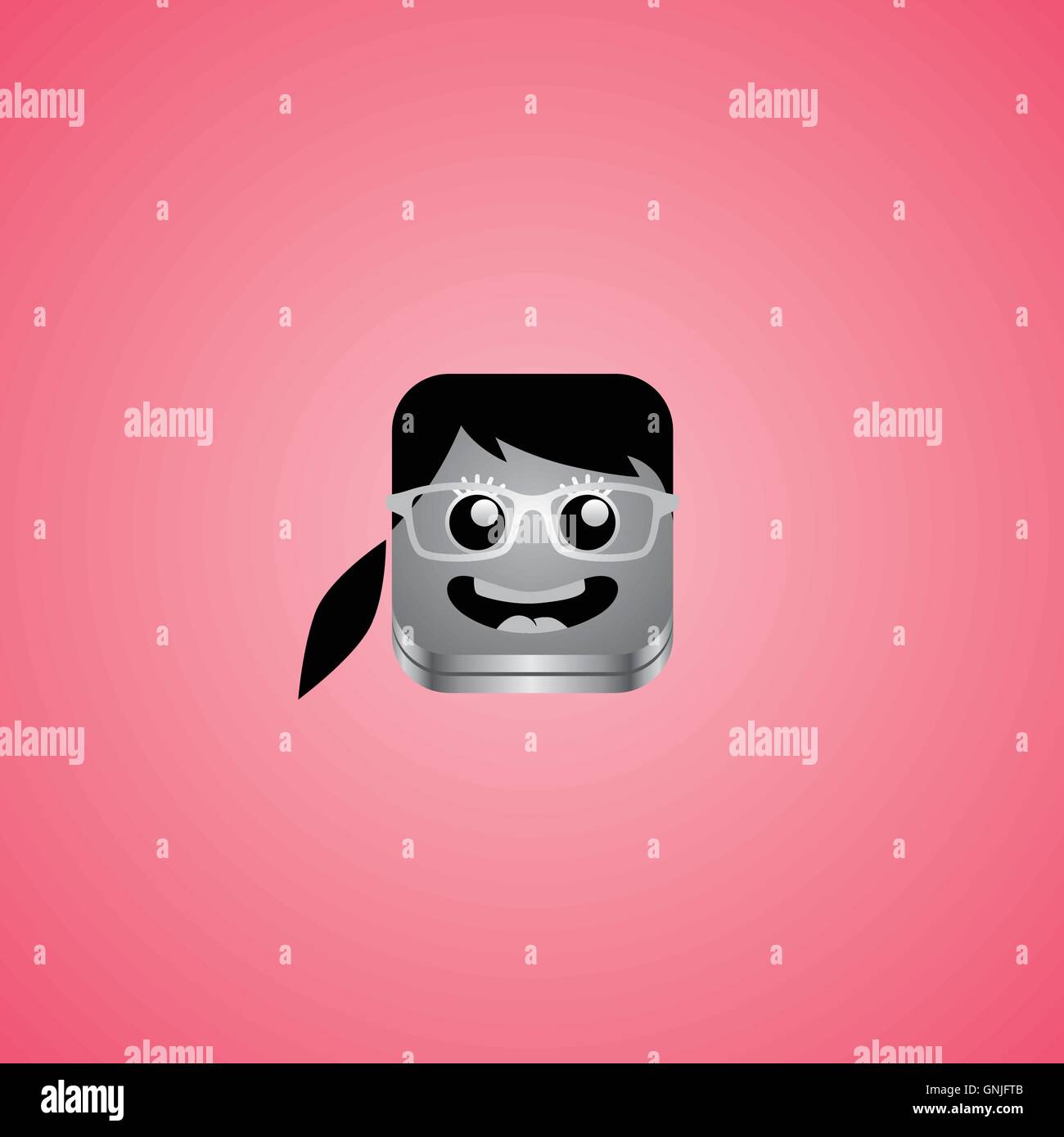 Geek girl hi-res stock photography and images - Alamy