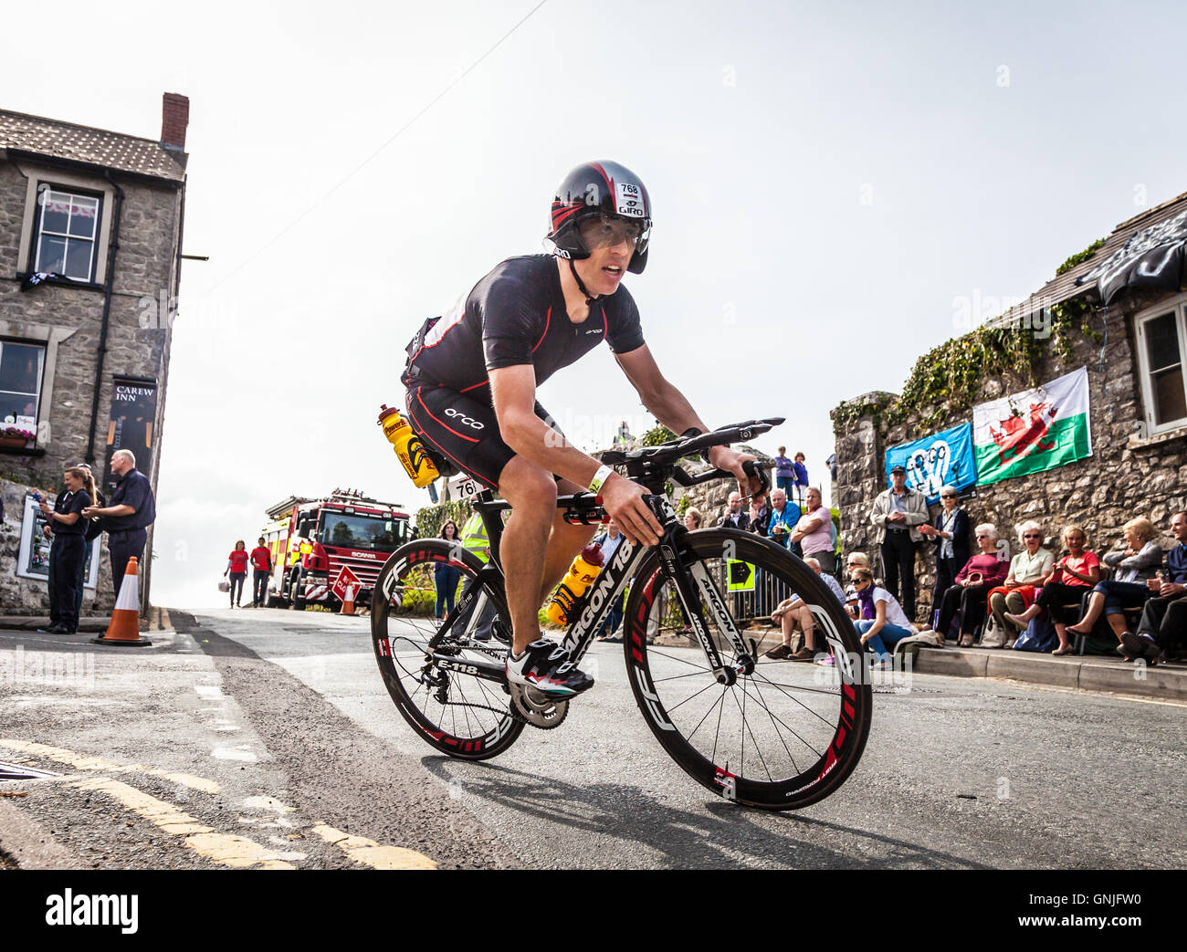 Ironman Tenby September 2014 Stock Photo - Alamy