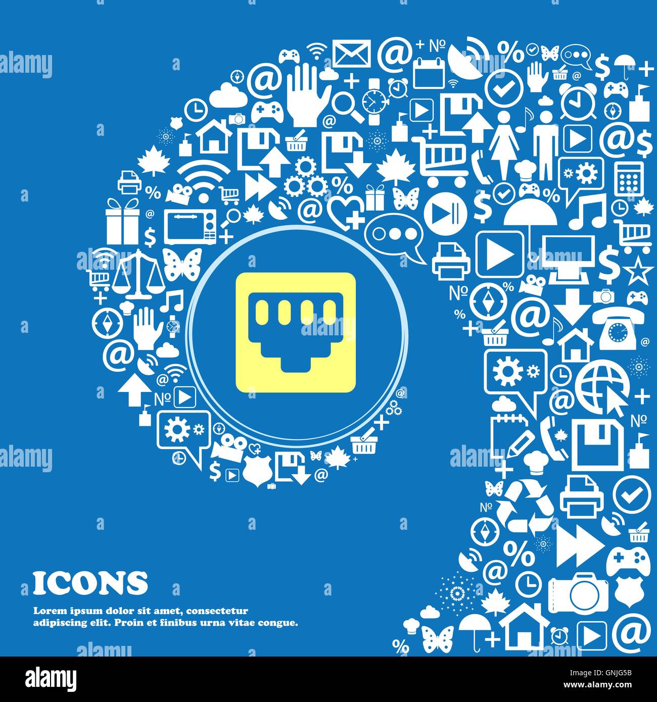 Spiral cable Stock Vector Images - Alamy