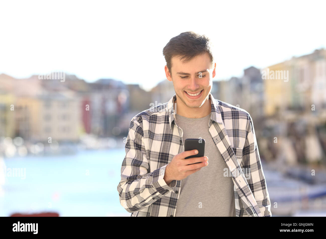 Man walking towards camera hi-res stock photography and images - Alamy