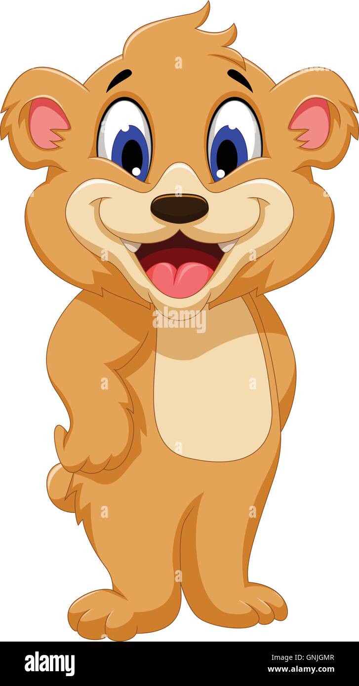 cute bear cartoon for you design Stock Vector Image & Art - Alamy