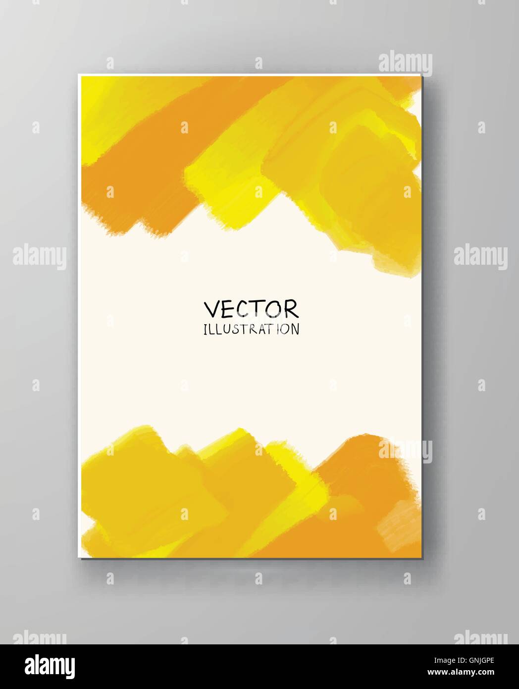 abstract background yellow color Stock Vector Image & Art - Alamy